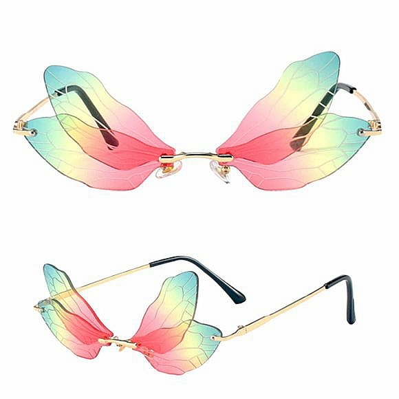 Accessories | Make Offer Fairy Wing Glasses Rainbow | Poshmark